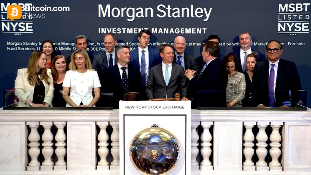 NYSE Welcomes Morgan Stanley’s MSBT Launch as First Spot Bitcoin ETF ...